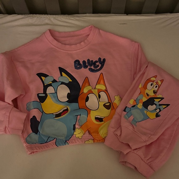 Bluey | Matching Sets | Bluey Kids Matching Set Pink | Poshmark